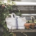 French Style Linen Bag, Vintage Linen Bag, Small Linen Tote Bag ...
