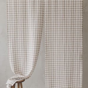 Forest Green Linen Noren Curtain, Handcrafted Japanese Room Divider ...