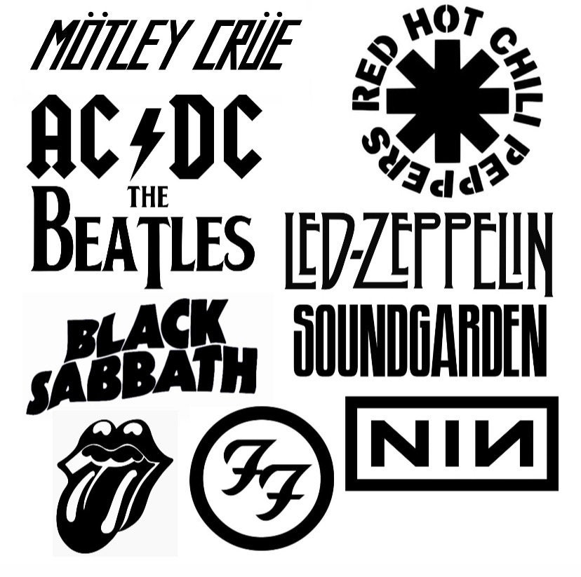 Led Zeppelin Stencil