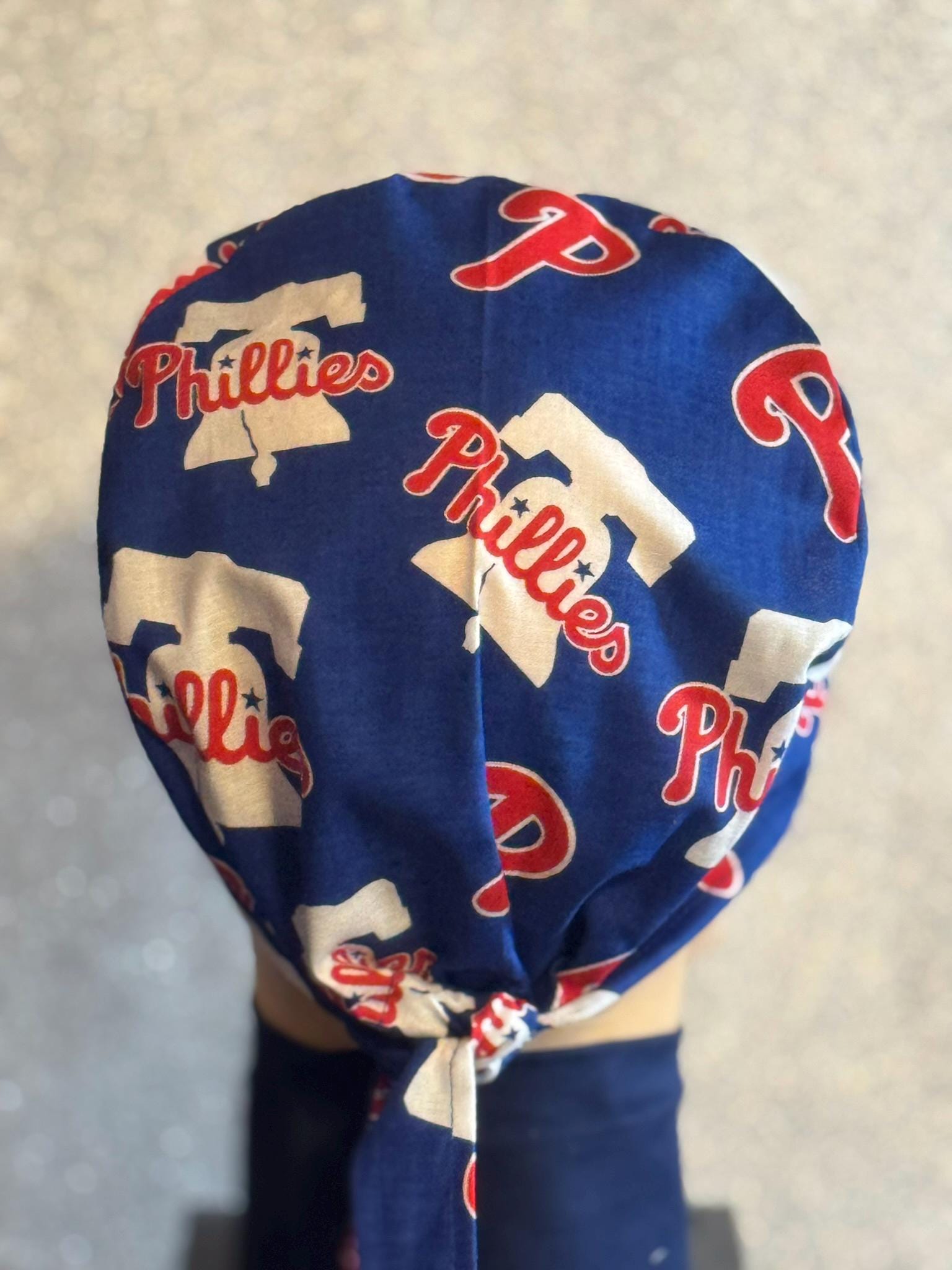 Phillies Unisex Style Scrub Cap, Nurse Scrub Cap, Chemo Cap ...