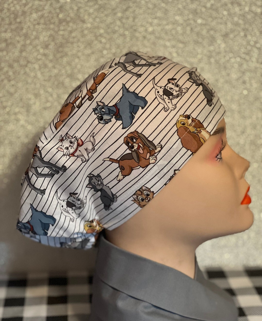 Disney Pets Euro Style Scrub Cap, Nurse Scrub Cap, Chemo Cap ...