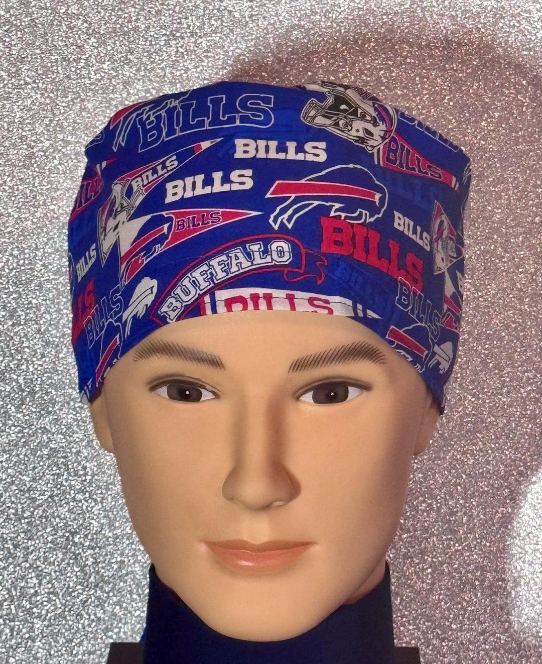 Buffalo Bills Unisex Style Scrub Cap, Nurse Scrub Cap, Chemo Cap ...