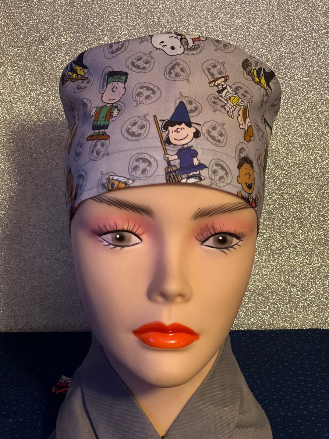Halloween Charlie Brown - Peanuts Unisex Style Scrub Cap, Scrub Cap ...