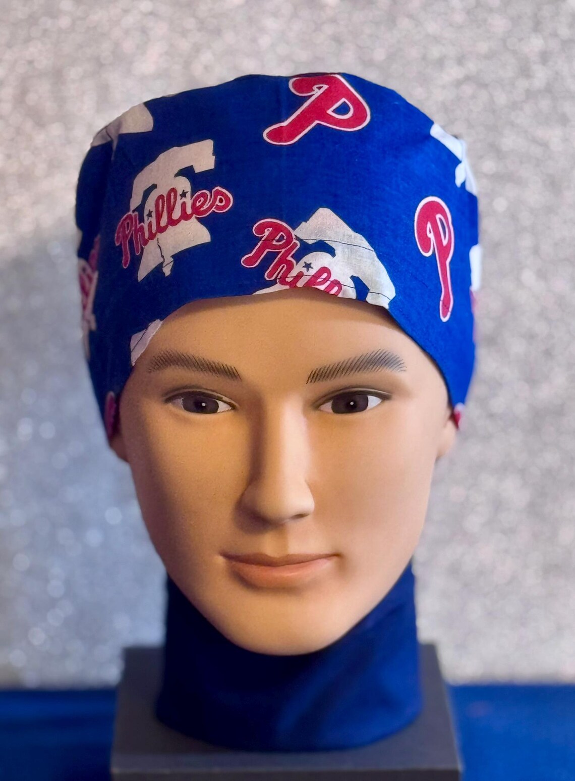 Phillies Unisex Style Scrub Cap, Nurse Scrub Cap, Chemo Cap ...