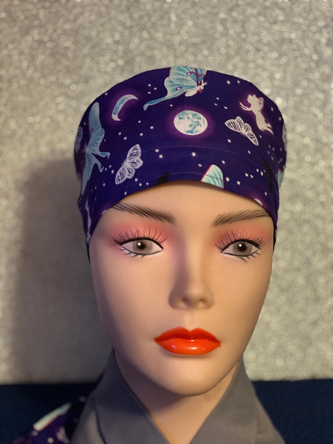 Fairies and Friends Glow in the Dark Unisex Style Scrub Cap, Nurse ...