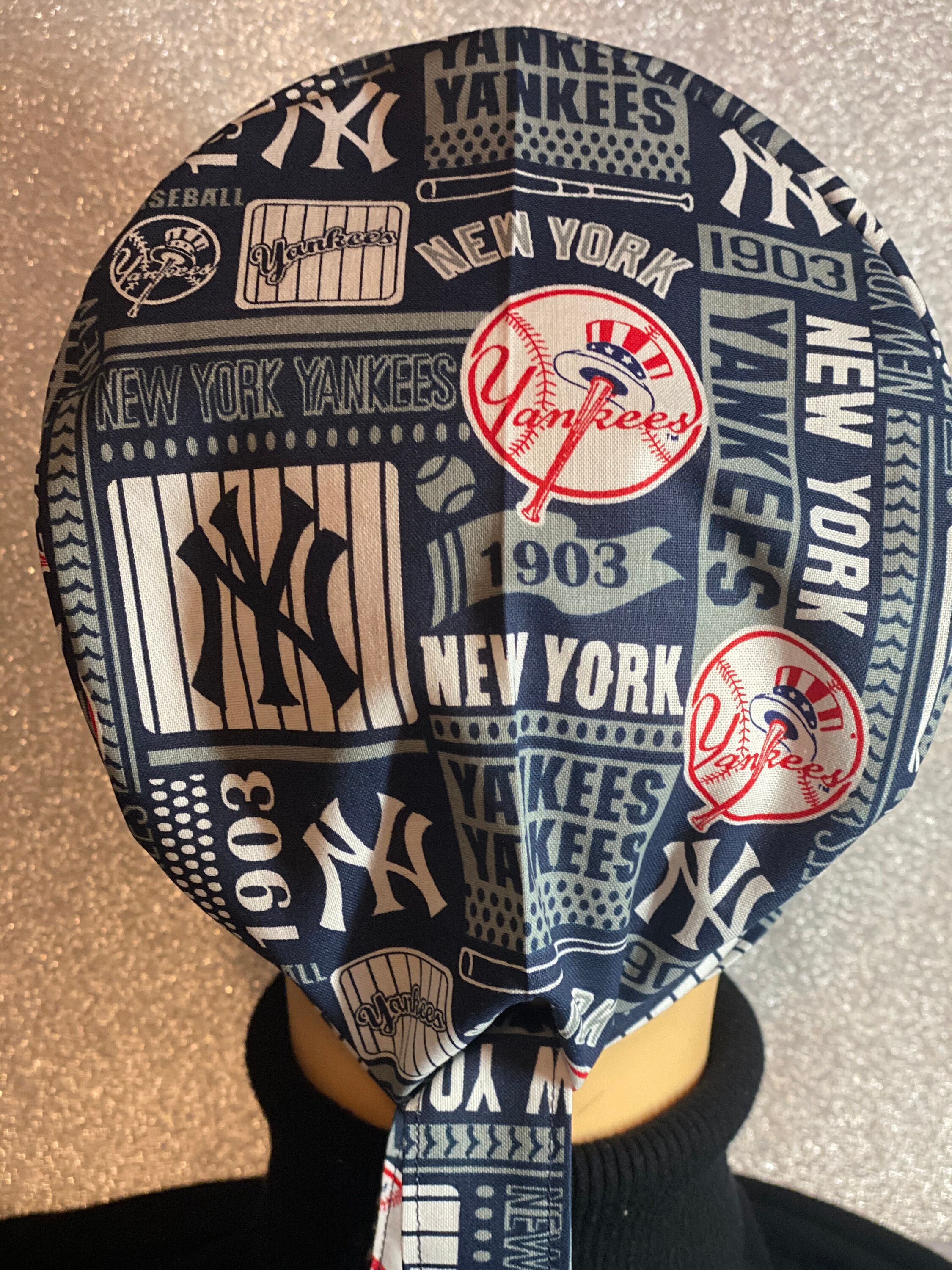 New York Yankees Scrub Cap Unisex Nurse Hat Surgical Scrub - Etsy