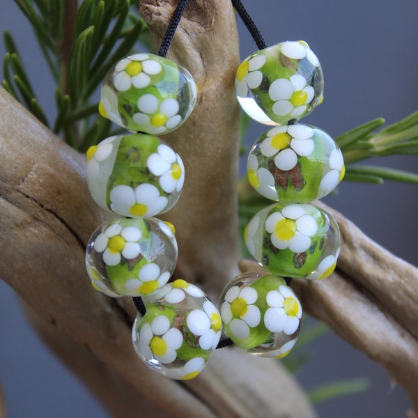 Unique Lampwork Bead - Etsy
