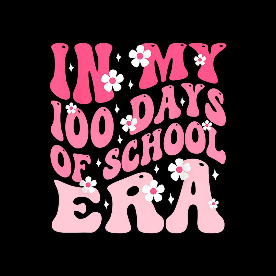 In My 100 Days of School Era Teacher Kids 100 Days of School Digital ...