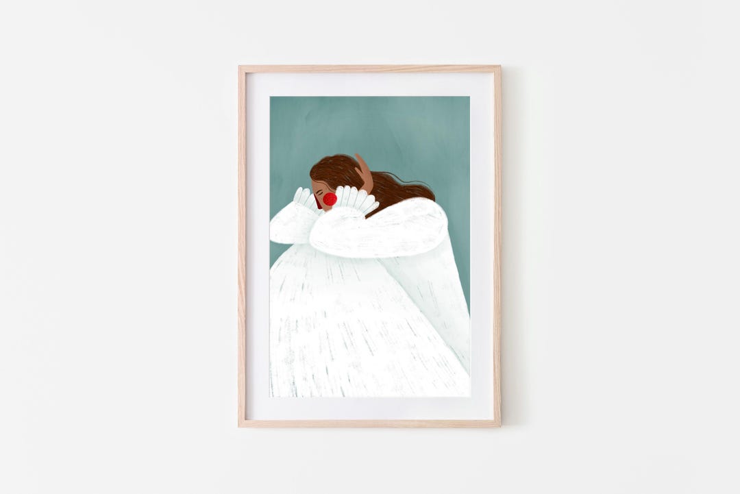 The Woman Who Lost Everything, Minimal Art Print, Fashion Illustration ...