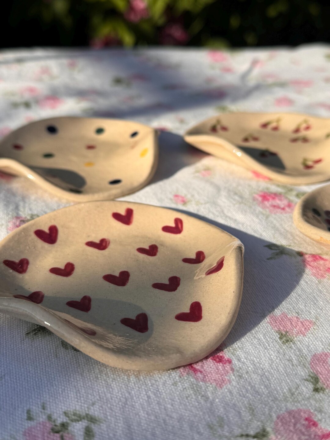 Glazed Pink Ceramic Spoon Rest / Kitchenware / Personalised / Gift - Etsy