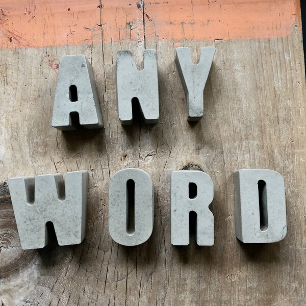 Concrete Wall Decor - Etsy