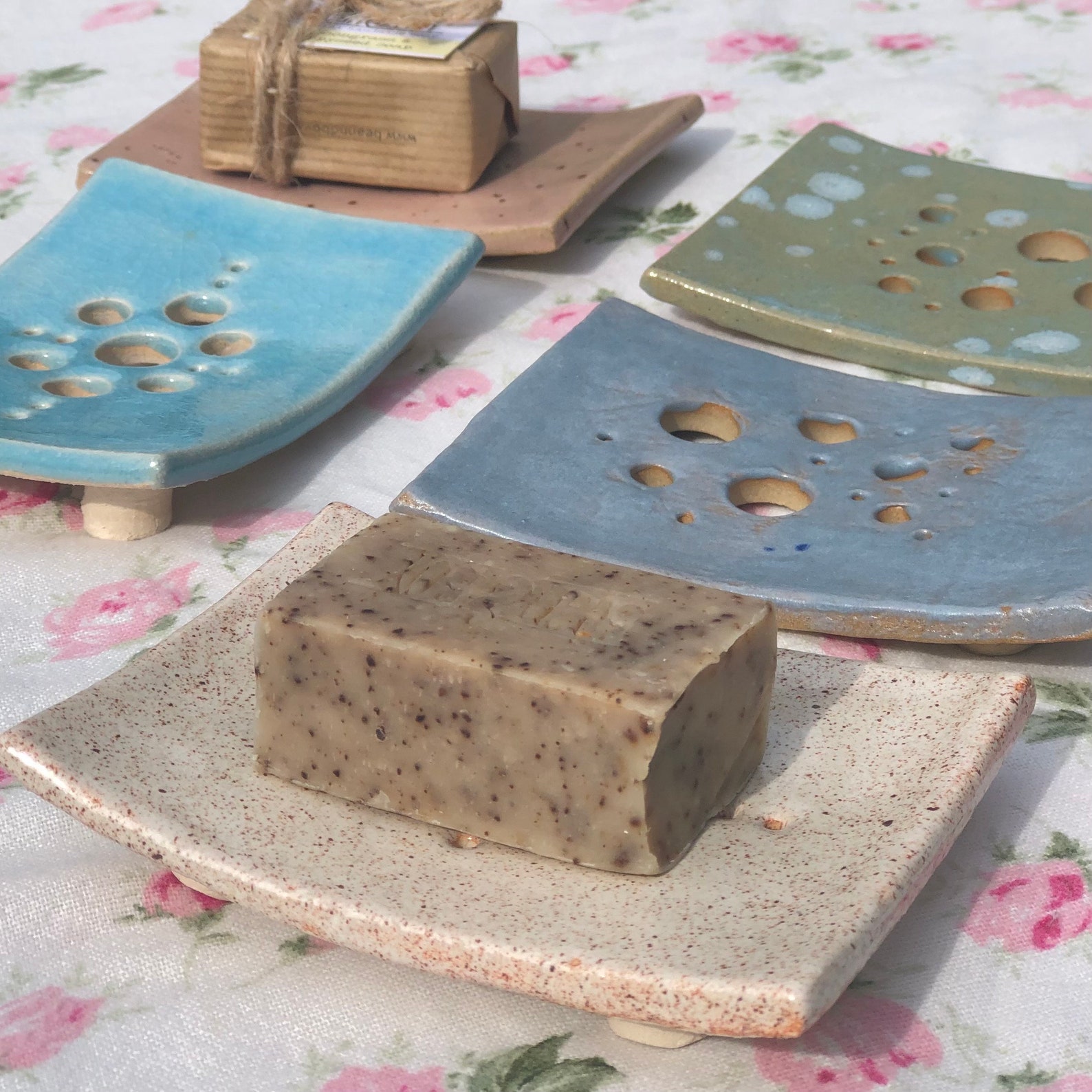 Slab Built Ceramic Soap Dish / Home Decor / Gift - Etsy