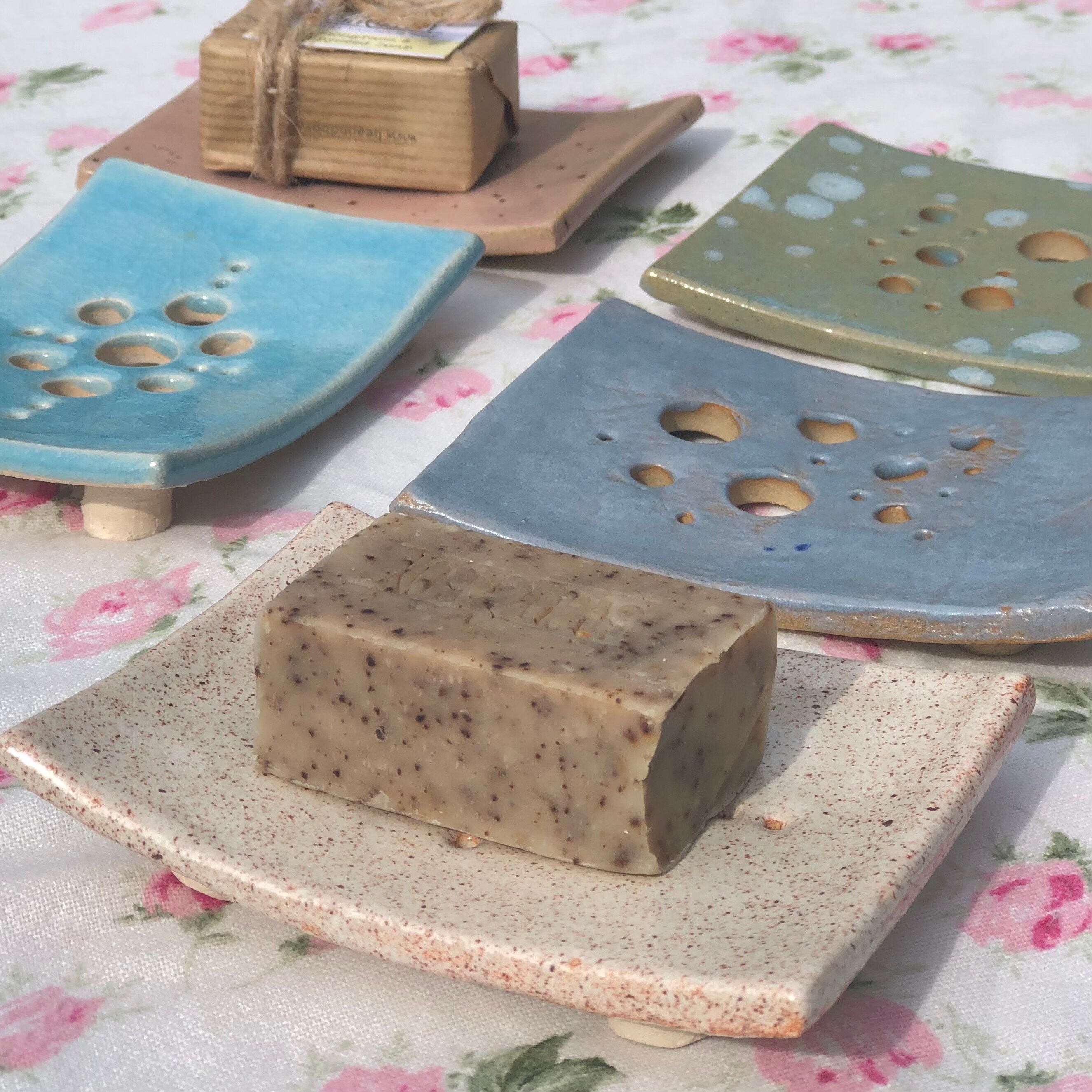 Slab Built Ceramic Soap Dish / Home Decor / Gift - Etsy
