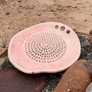 Handmade Ceramic Garlic Grater / Herb Stripper/ Functional Pottery ...