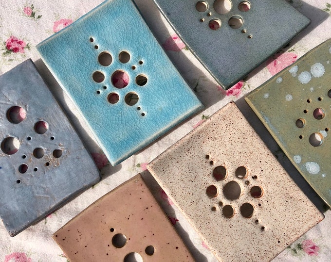 Slab Built Ceramic Soap Dish / Home Decor / Gift - Etsy
