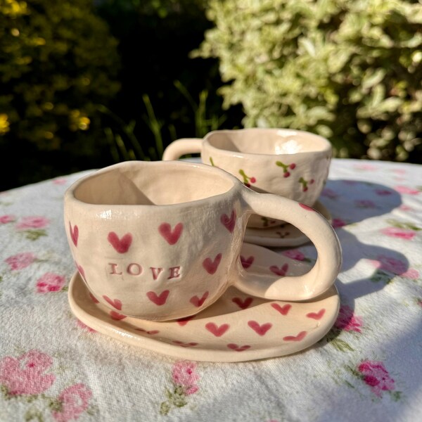 Hand Built Mug - Etsy