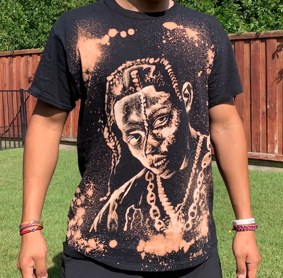 Travis Scott Bleach T Shirt - Etsy