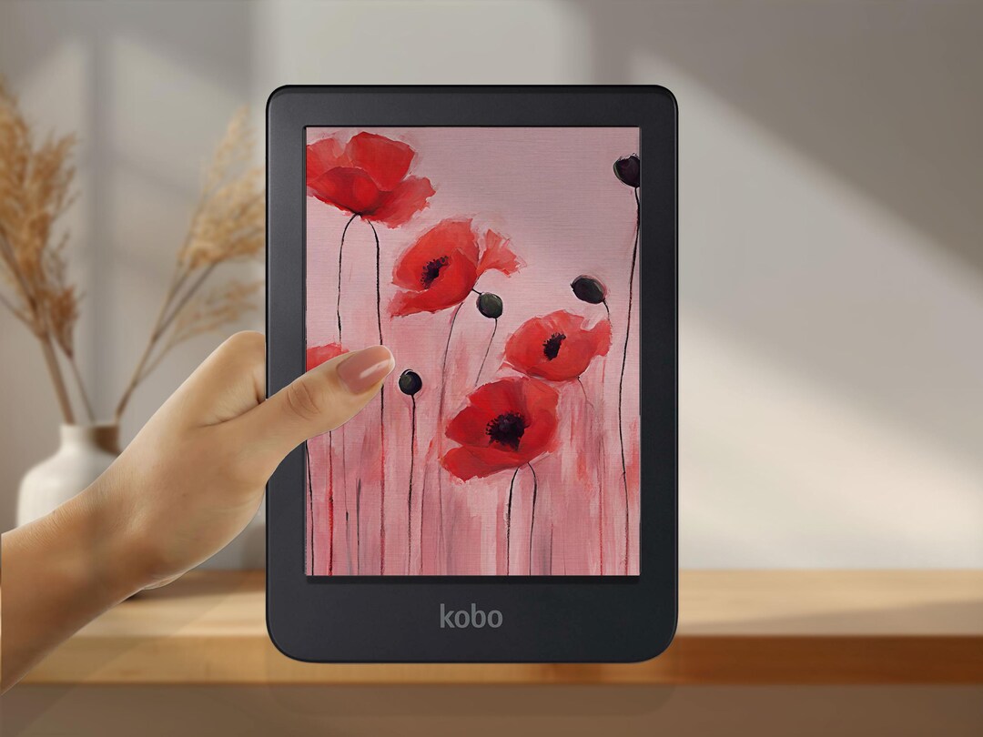 Ereader Kobo Colour Screensaver Lock Screen Kobo Libra Clara Bookish ...