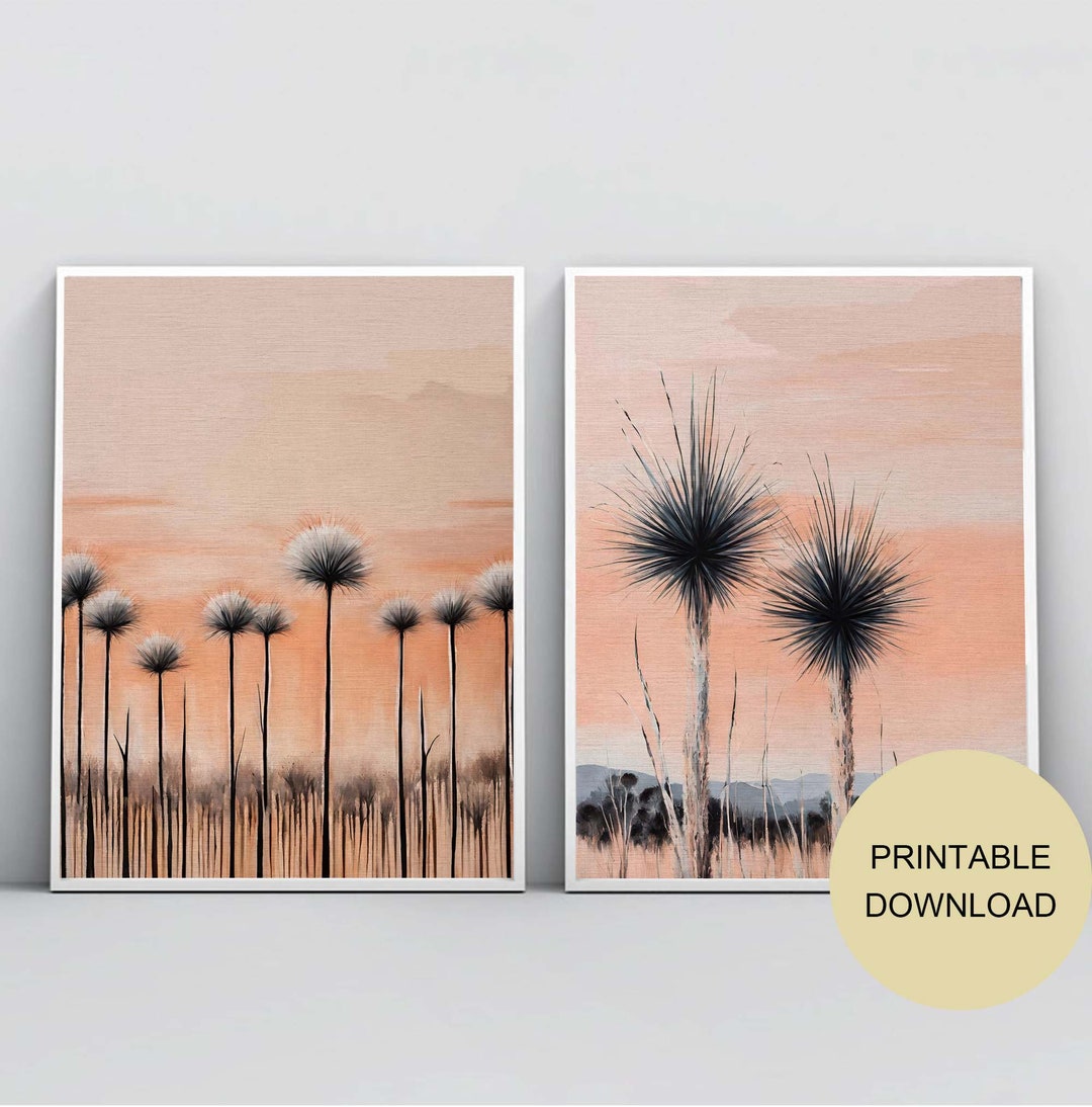 Australian Native Plant Abstract, DIGITAL Art Print, Native Flowers ...