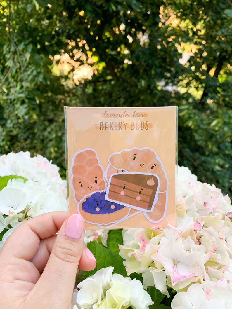 Lemon and Bakery Sticker Set Matte Die Cut Stickers - Etsy