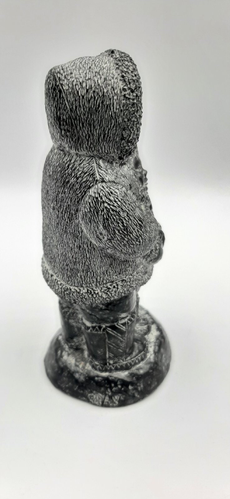 Eskimo Cast Stone Sculpture: A Timeless Mother and Child - Etsy