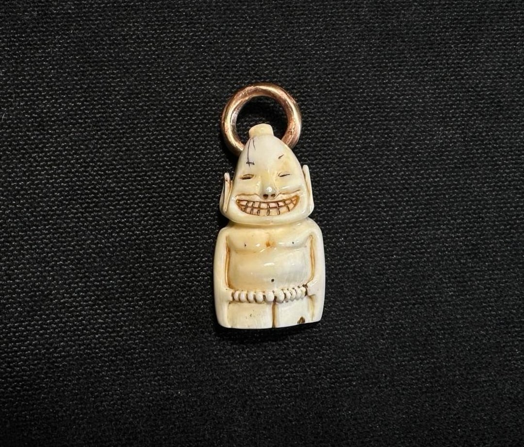 Eskimo Billiken Pendant Inuit Art Billiken Print Chukchi Style ...