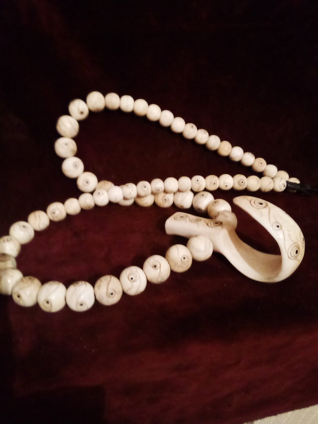 Indigenous Art Inspired Necklace , Inuit Carvings Meet Luxury: Handmade ...