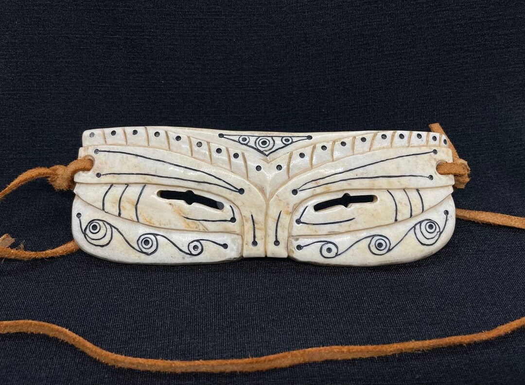 Eskimo Sunglasses, Eskimo Goggles, Inuit Glasses, Inuit Goggles, Yupik ...