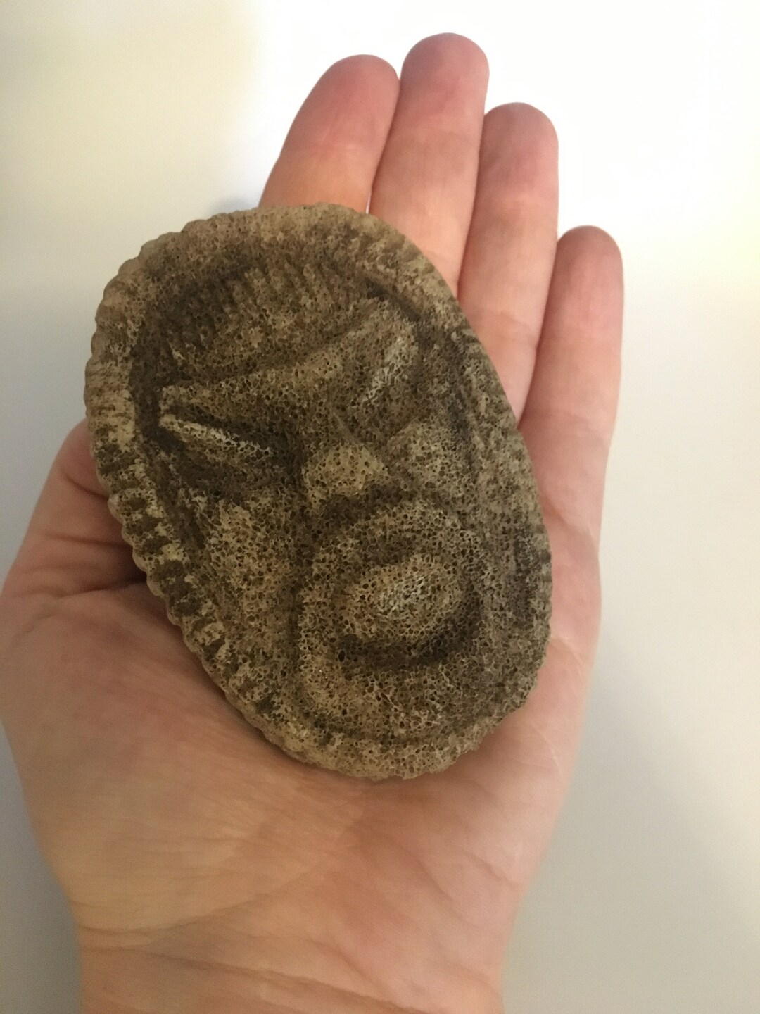 Eskimo Artisan-crafted Shaman Mask Pendant: Authentic Inuit Vintage ...