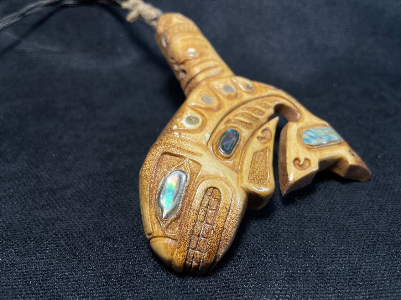 Native American Orca Ritual Pendant Abalone Northwest Coast - Etsy ...