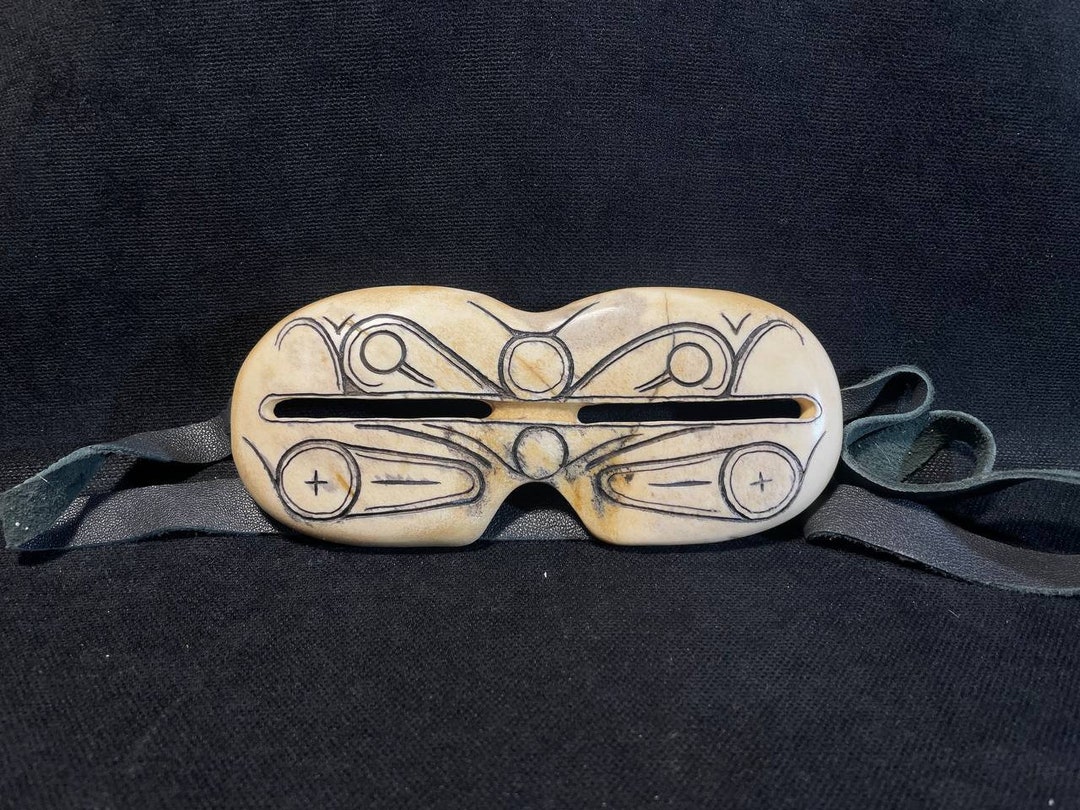Eskimo Sunglasses, Eskimo Goggles, Inuit Glasses, Inuit Goggles, Yupik ...