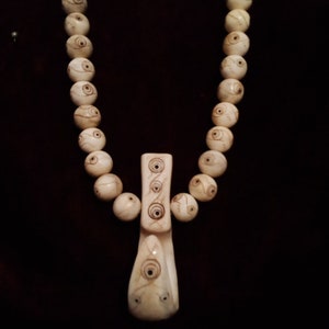 Indigenous Art Inspired Necklace , Inuit Carvings Meet Luxury: Handmade ...