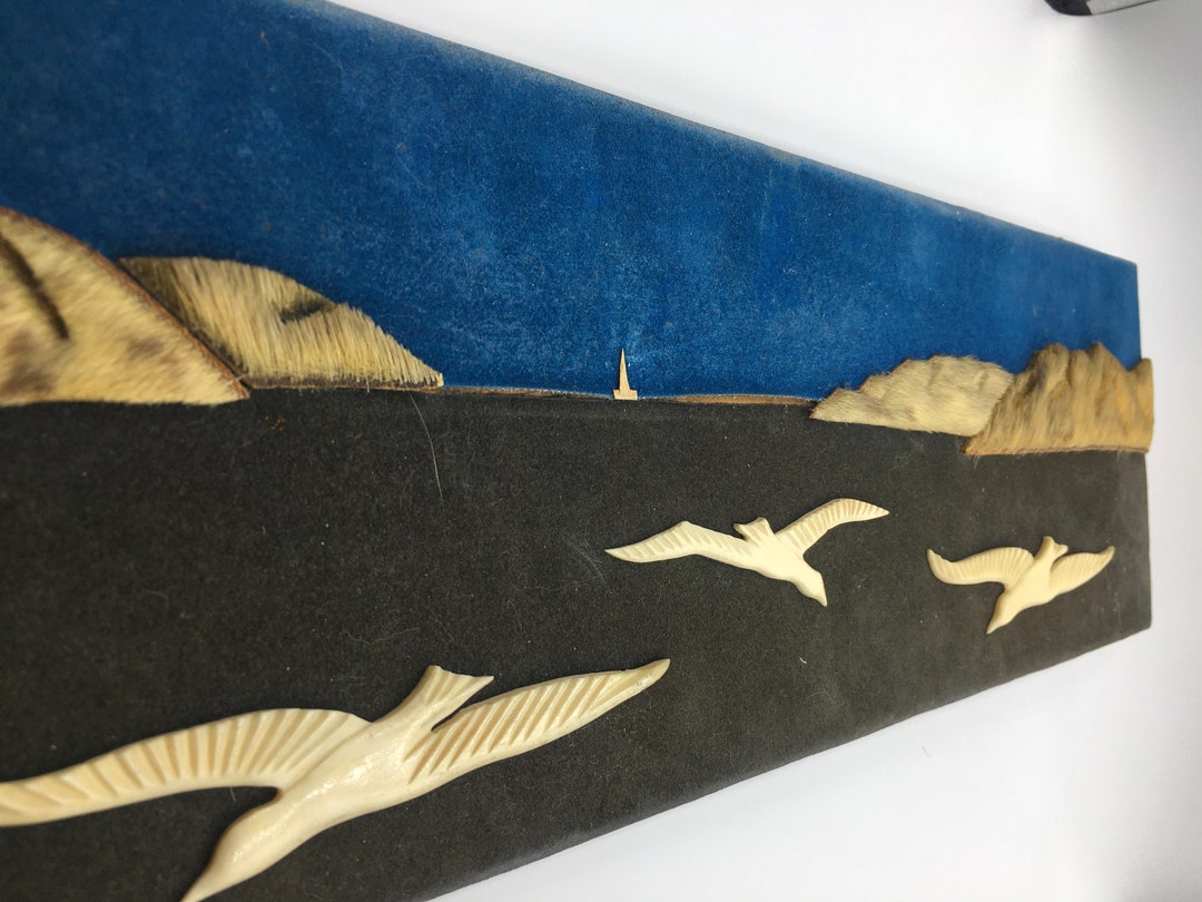 Vintage Handcrafted Eskimo Panel, Timeless Inuit Artwork, Authentic ...