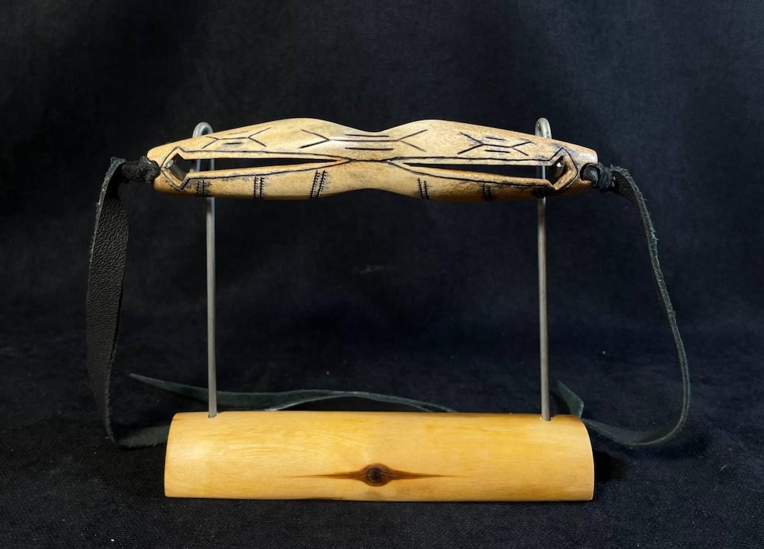 Inuit Inspired Snow Goggles Handcrafted Eskimo Style Sunglasses, Rustic ...