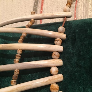 Tlingit Shaman Jewelry, First Nations Handmade Carved Choker, Necklace ...