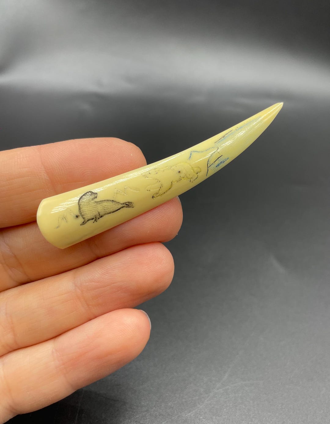 Inuit Vintage Cute Carved Vintage Pin, Pendant, Inuit Art, Eskimo ...