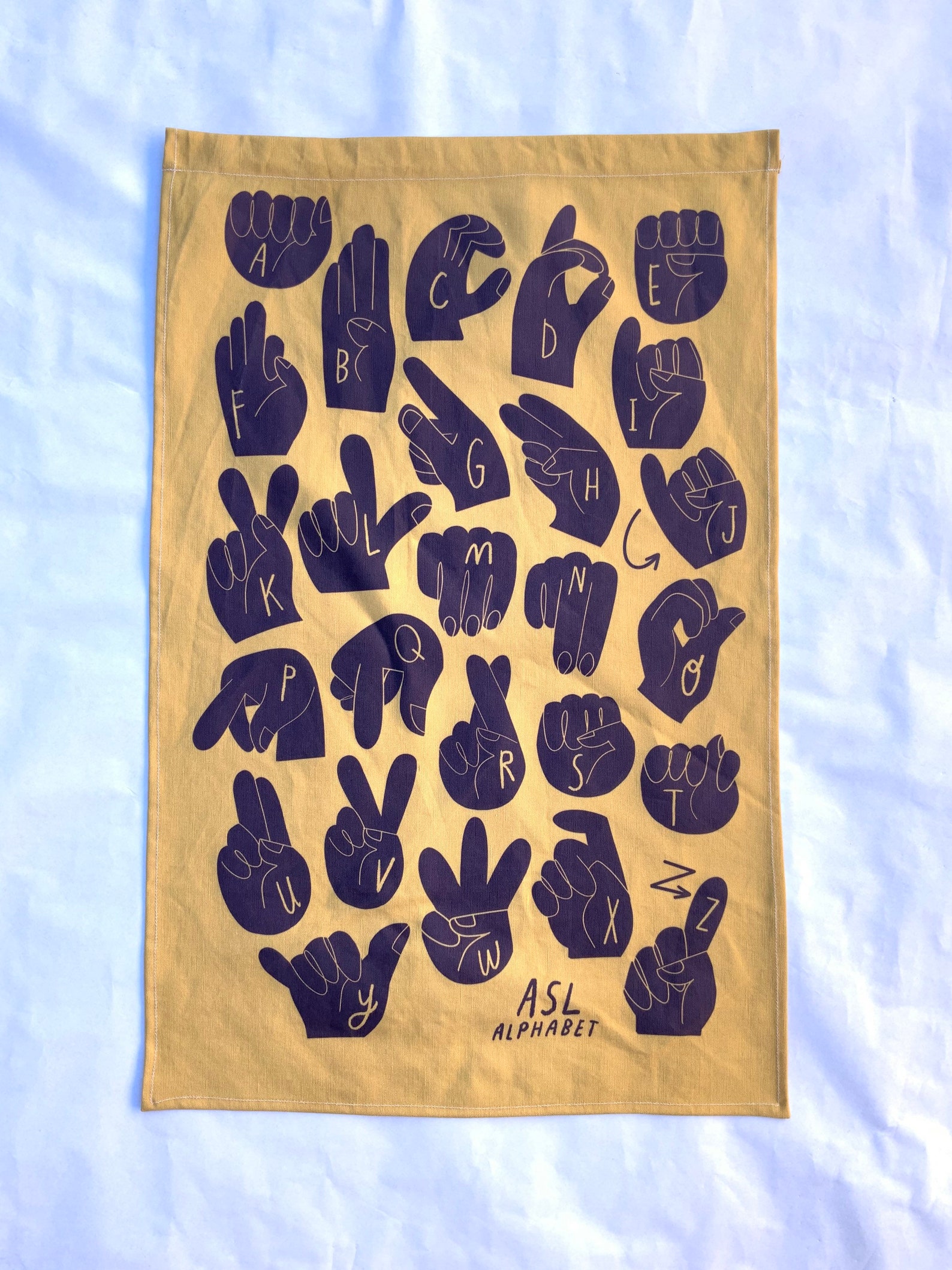 Alphabet Sign Language Wall Decor ASL Alphabet Hanging ASL - Etsy
