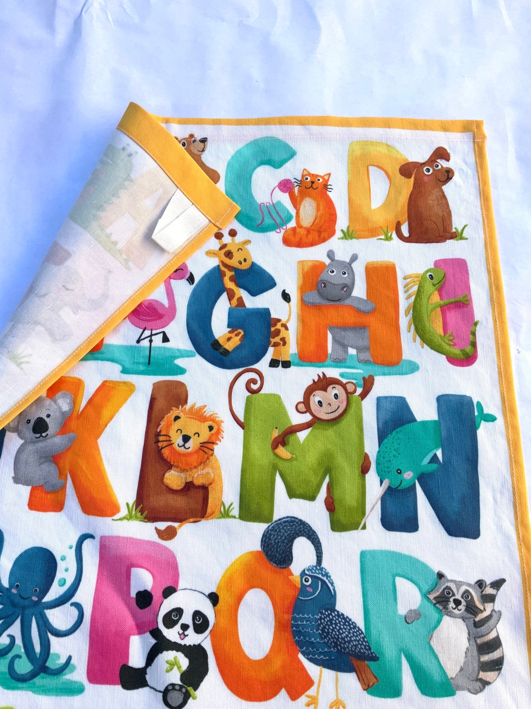 Alphabet Wall Hanging Décor, Animal in ABC, Educational Gift - Etsy
