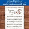 O Come, All Ye Faithful Printable Vintage Popular Christmas Carol Sheet ...
