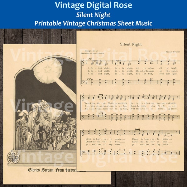 Sheet Music Printable - Etsy