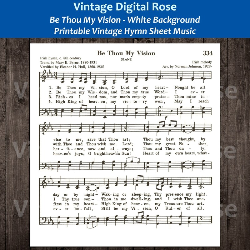 Be Thou My Vision - Etsy