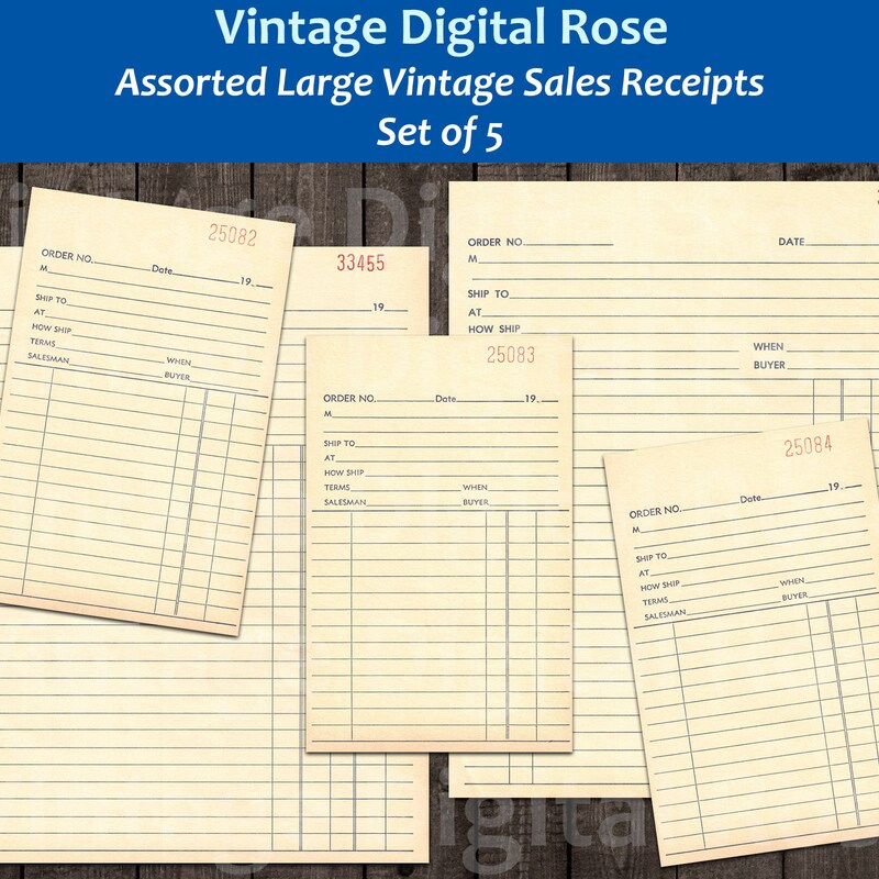 Store Receipts - Etsy Singapore