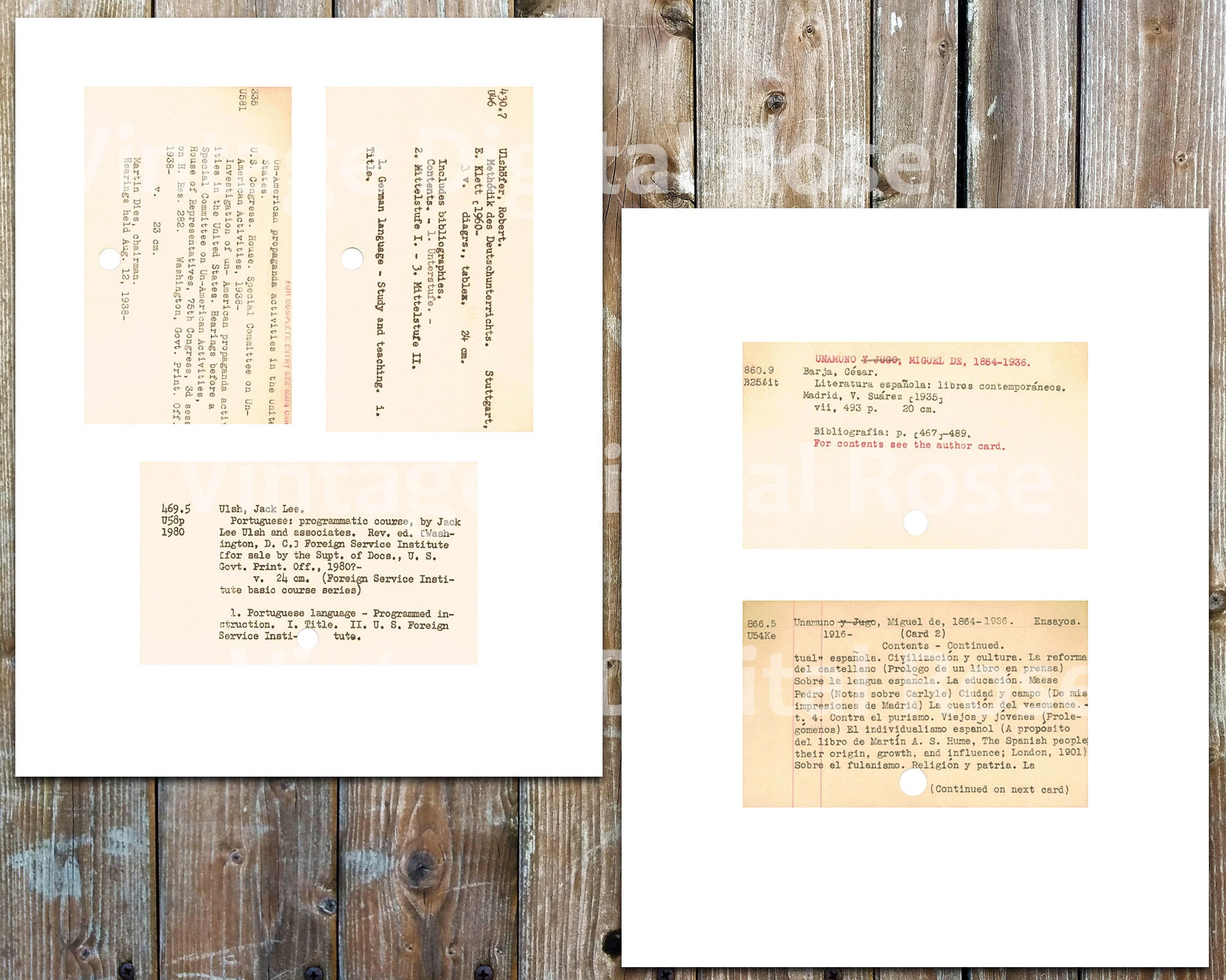 Vintage Printable Library Card Catalog Cards Typewriter Typed | Etsy