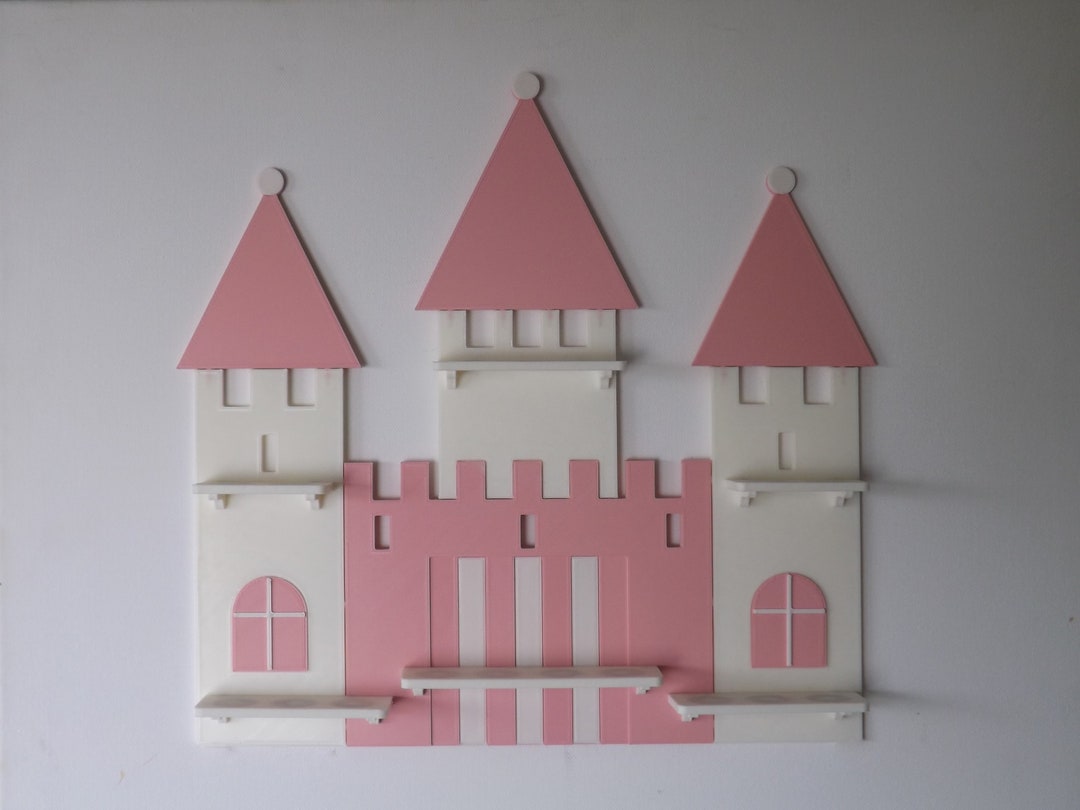 Children's Room Shelf Castle Children's Collection Shelf Shelf ...