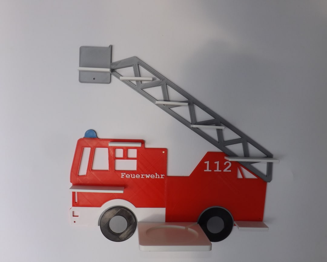 Tonie Wall Shelf Fire Engine Suitable for Toniebox, Tonies, Tonie - Etsy