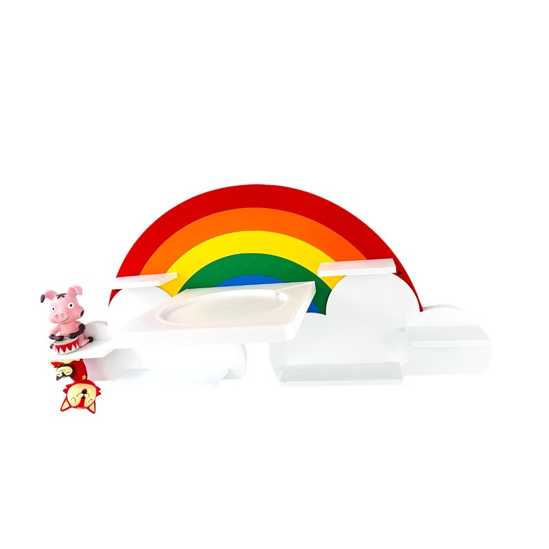 Tonie Shelf “rainbow” Suitable for Toniebox, Tonie, Tonies, Toniebox 2 ...