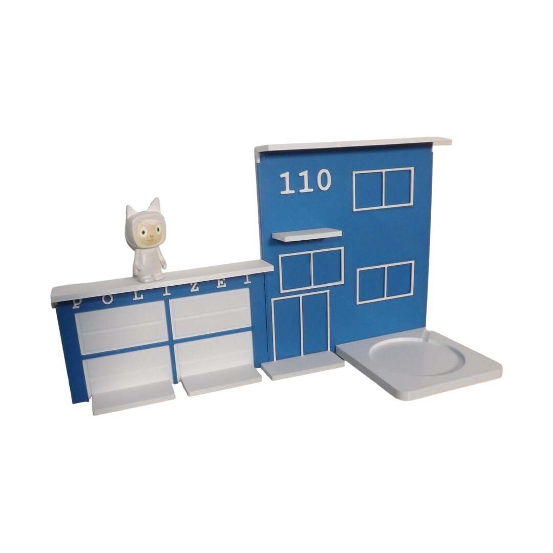 Tonie Wall Shelf "police Station" Suitable for Toniebox, Tonie, Tonies ...