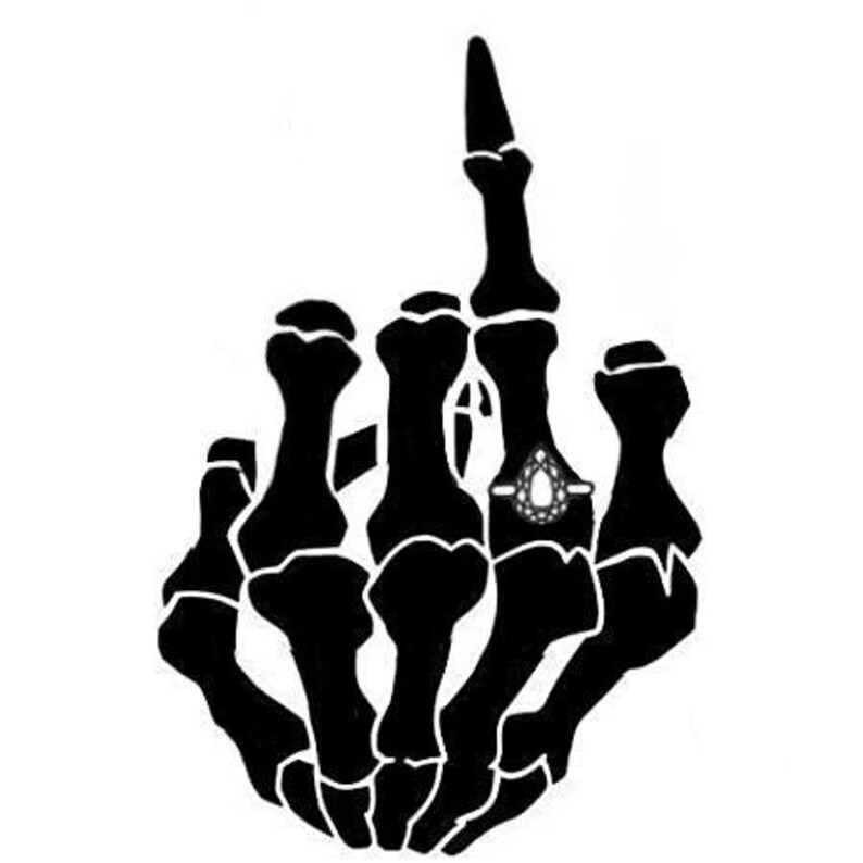 Ring Finger up Skeleton Hand DIGITAL DOWNLOAD - Etsy