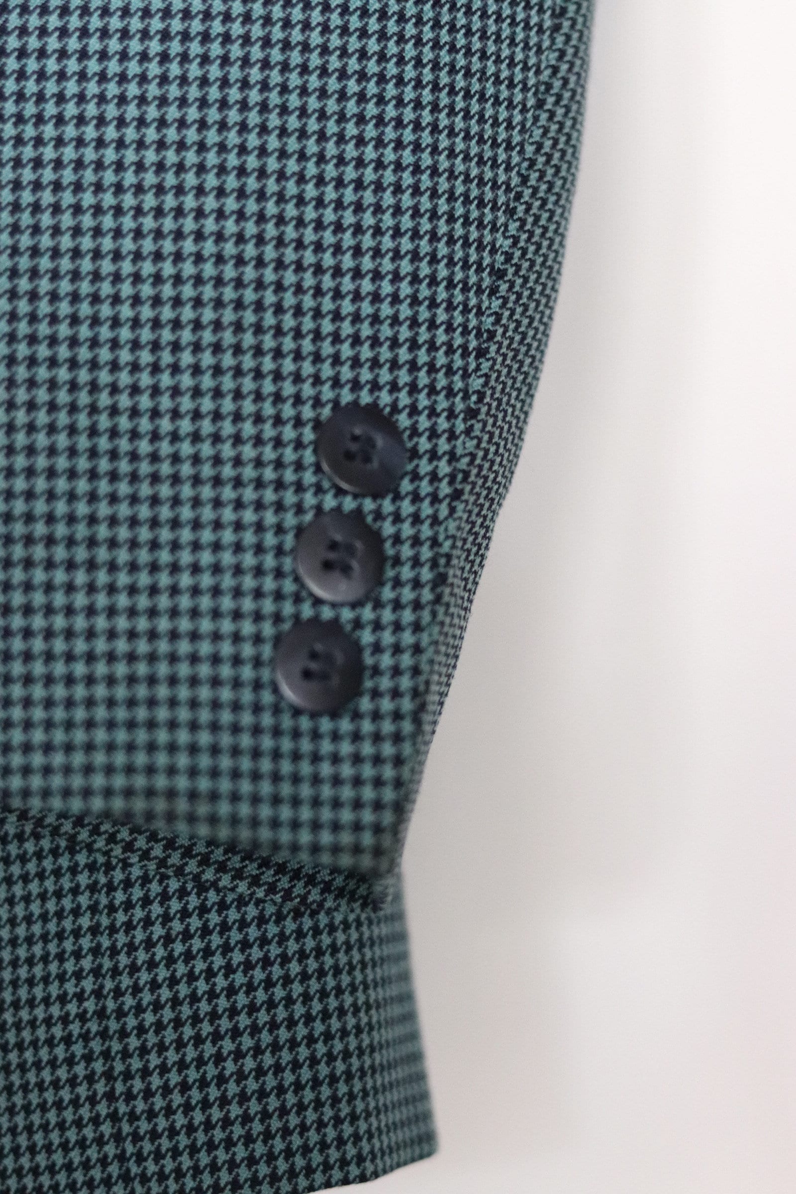Vinatge Green Check Pattern Blazer With, 90s Mens Green Blazer, Vintage ...