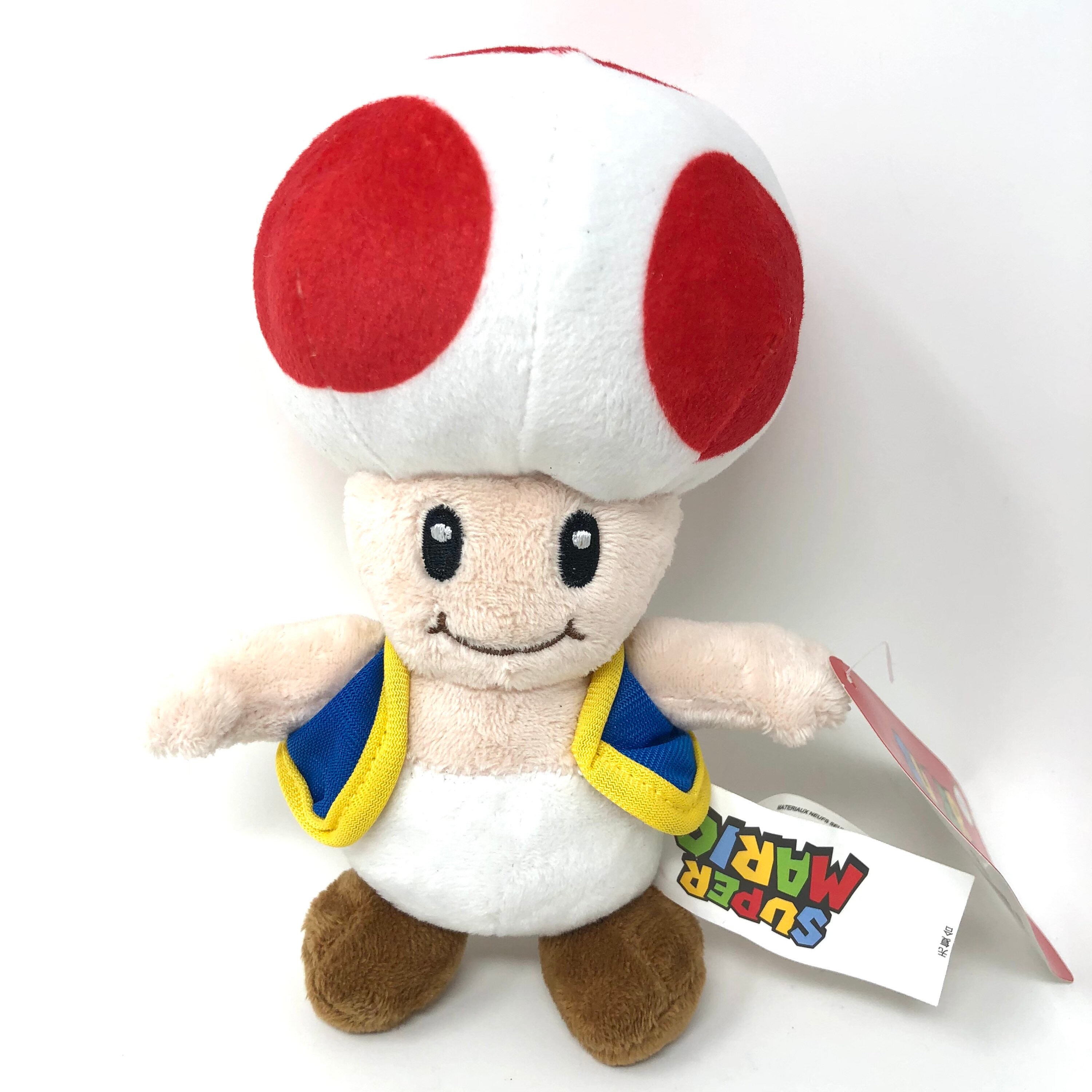 Good Stuff Nintendo Official Super Mario Toad Plush 7 | Etsy